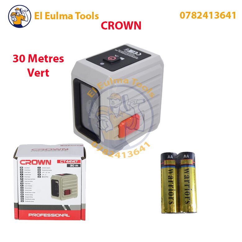 Niveau laser 2 lignes 30M CROWN CT44147 – El Eulma Tools | العلمة تولز